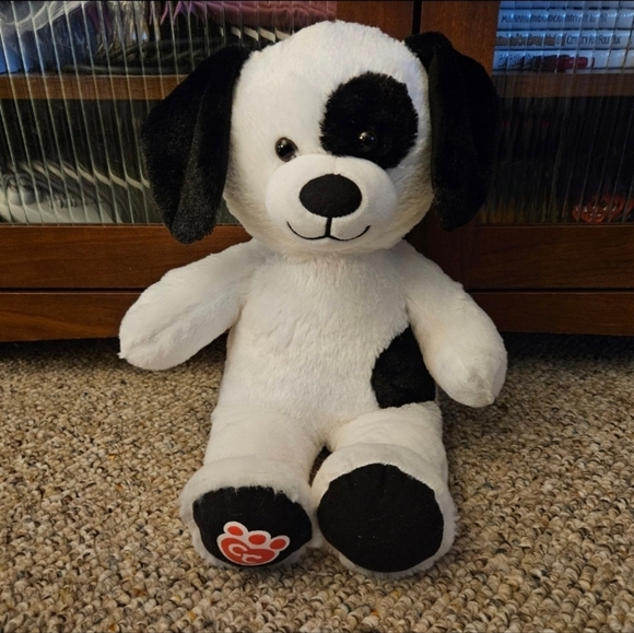 Build-A-Bear | Toys | Build A Bear Condo Cub Black And White Dog | Poshmark
